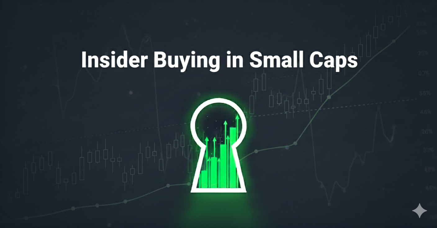 Insider Buying in Small Caps The Bowser Report